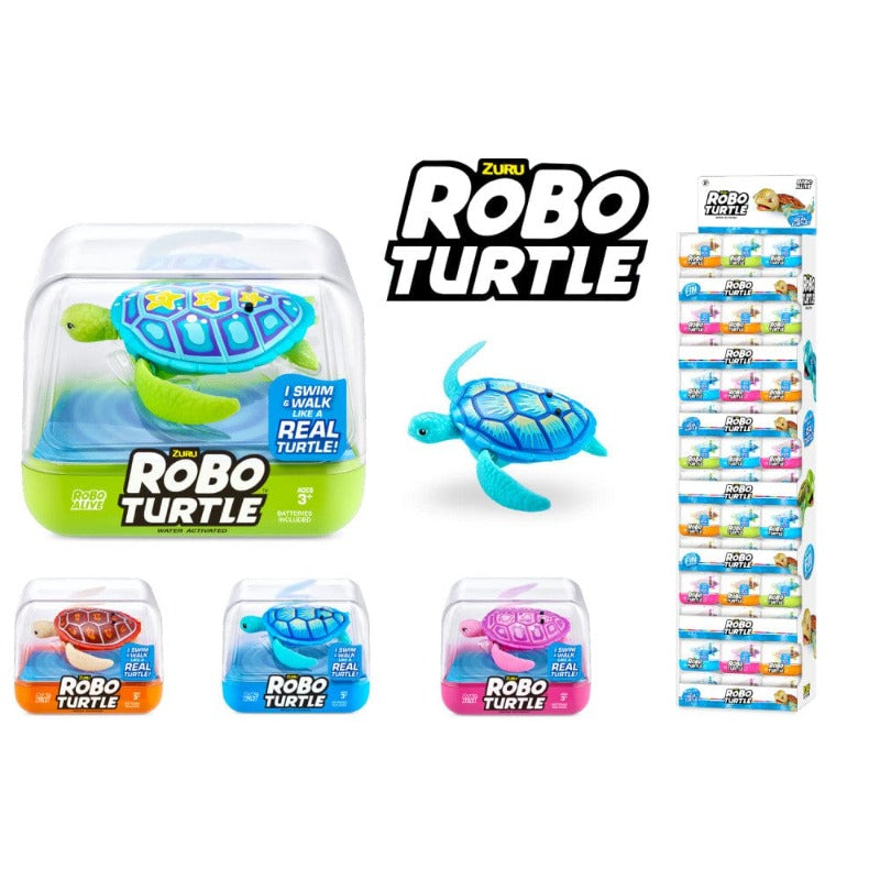 Zuru Robo Turtle, Tartarughe interattive assortite – The Toys Store