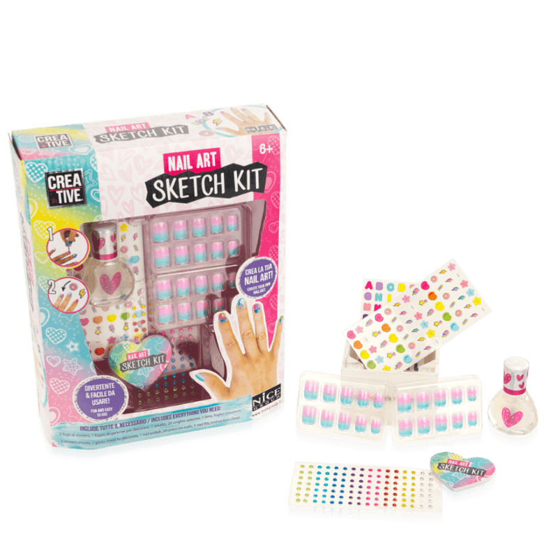 Nice Set Decoro Unghie Nail Art The Toys Store