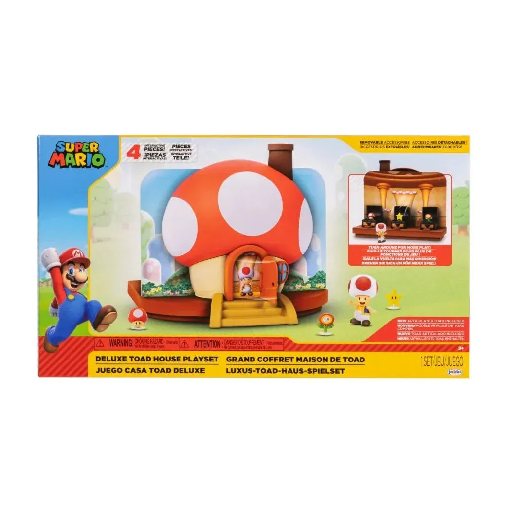 Super Mario Casa Fungo Playset – The Toys Store