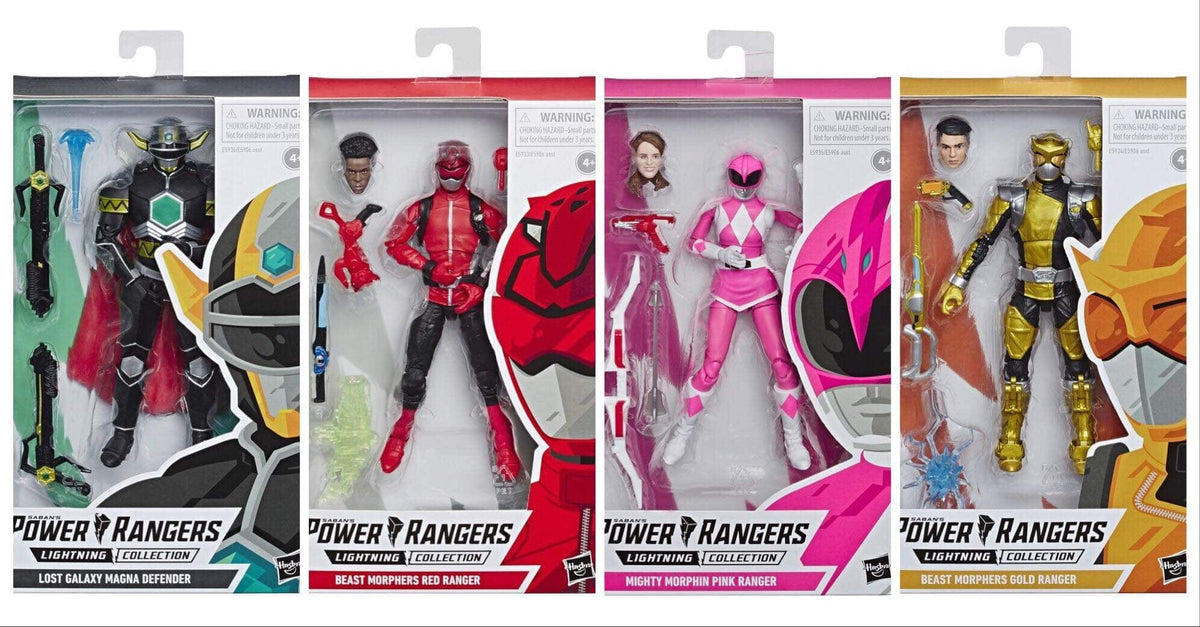 Power Rangers Lighting Collection, personaggio da collezione 15 cm ...
