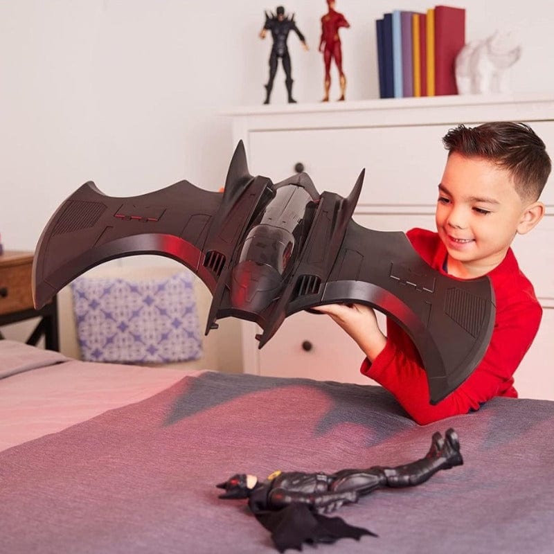 Batman Batwing 70cm con Personaggio Batman 30cm - The Flash – The Toys ...
