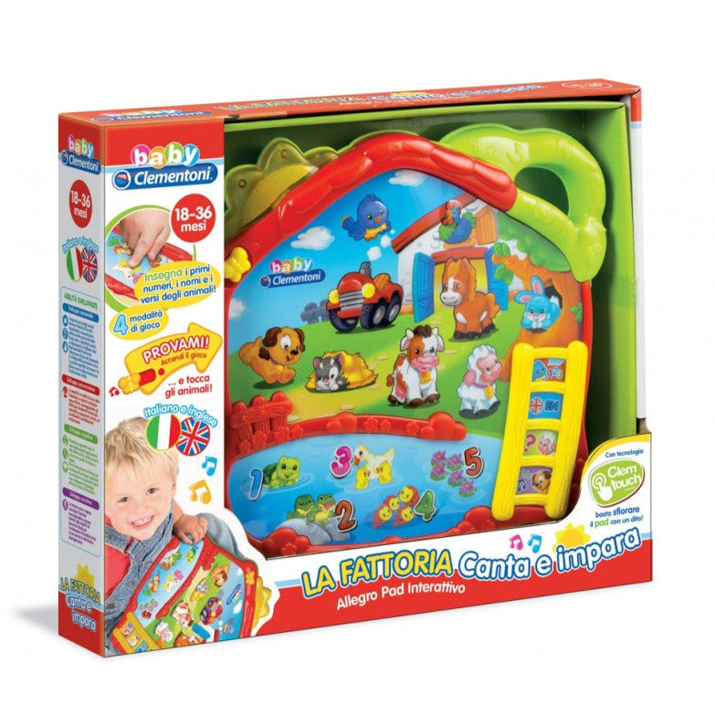 Baby Clementoni La Fattoria Canta e Impara – The Toys Store
