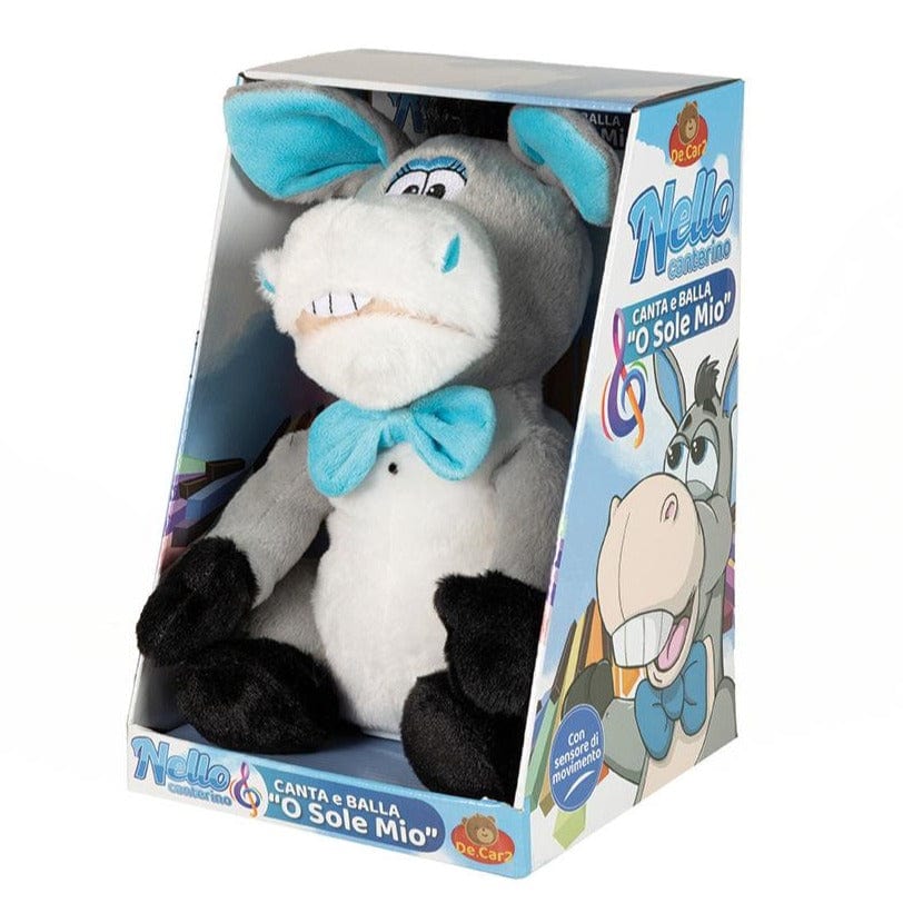 Nello l'Asinello, Peluche che Canta "O Sole Mio" – The Toys Store