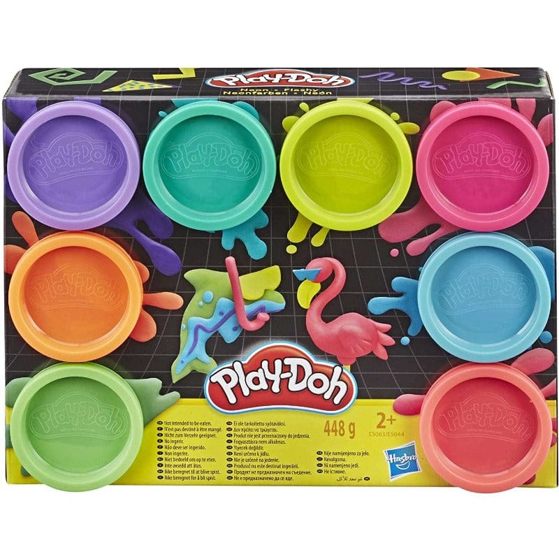 Play-Doh 8 Vasetti Neon – The Toys Store