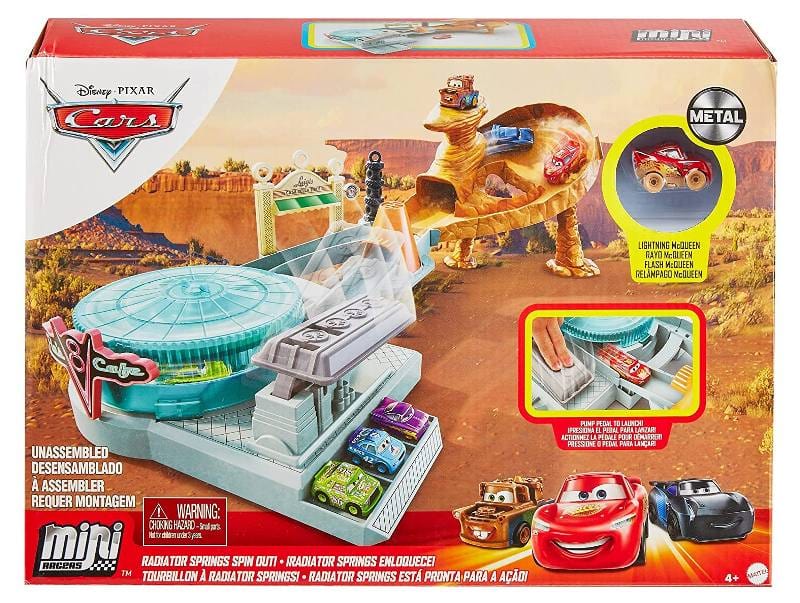Disney Cars Extreme Racing, Radiator Springs Mini Racers Playset with ...