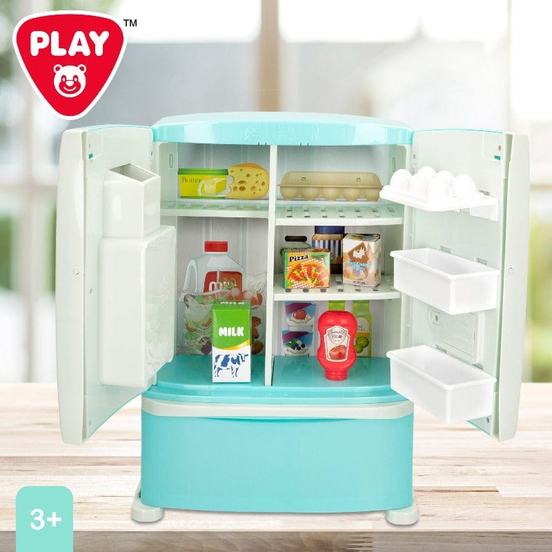 Frigorifero Giocattolo con Luci e Suoni, Doppia Anta, Include Cibo Fin ...