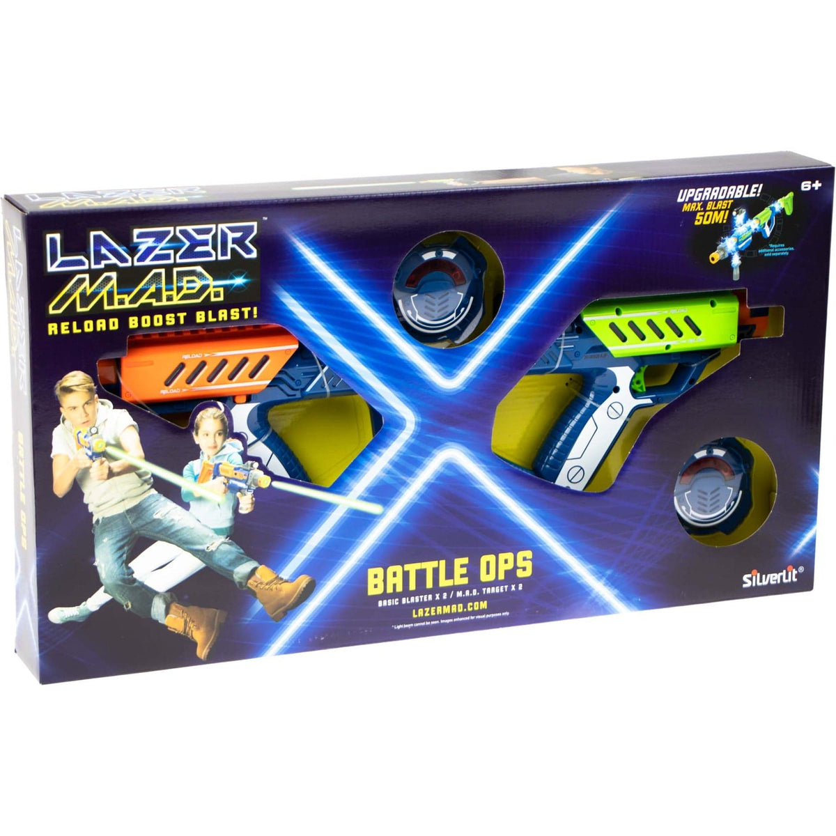 Lazer Mad Battle Ops Kit 2 Giocatori – The Toys Store